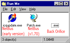 Back Orifice, NetBus, and Others