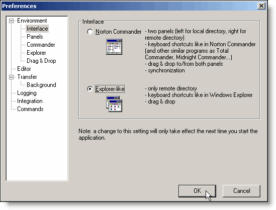 Using WinSCP: The Basics