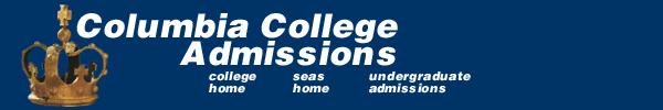 Columbia Undergraduate admissions