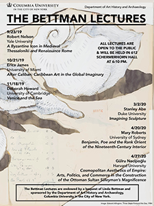 Bettman Lecture Series - Department of Art History and Archaeology ...