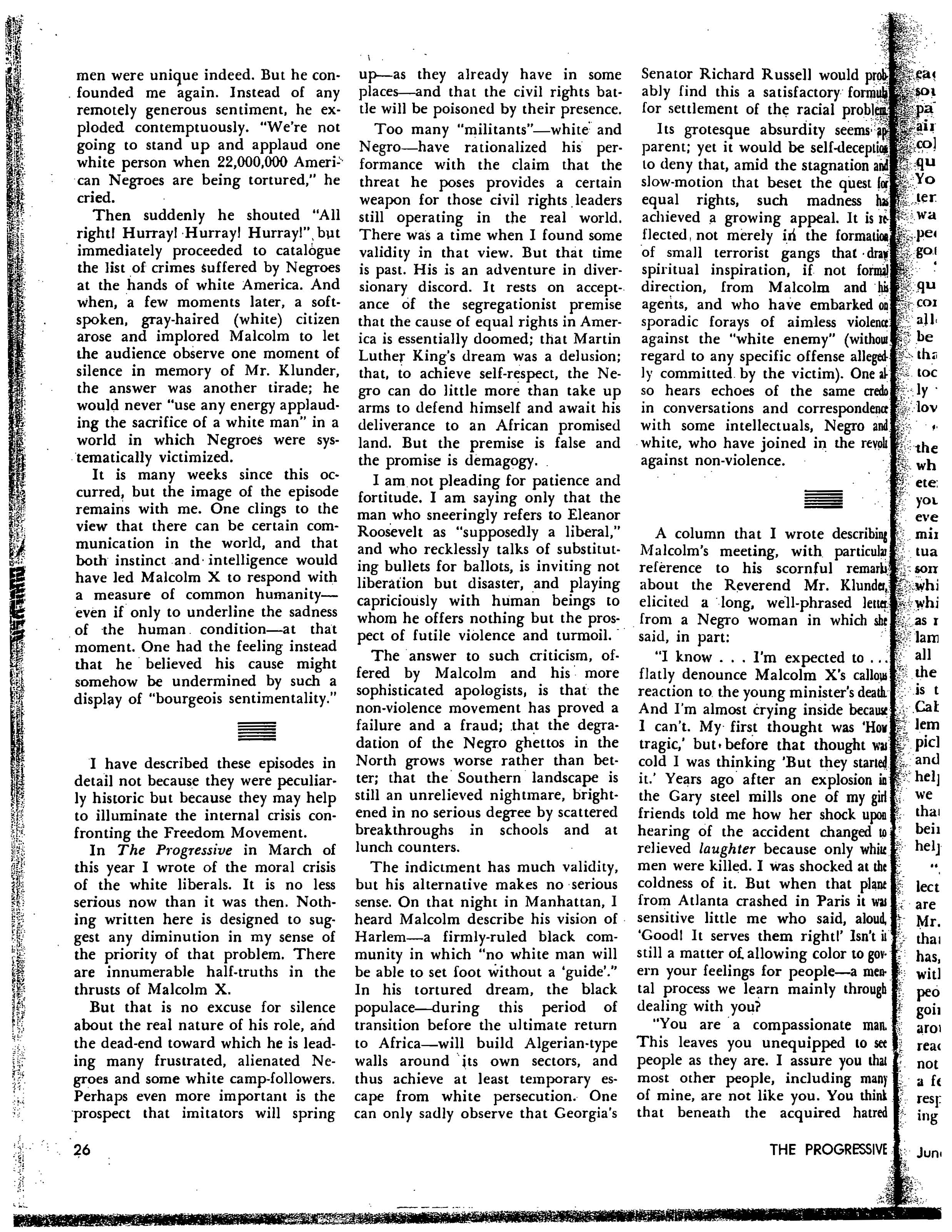 The Malcolm X Project at Columbia University