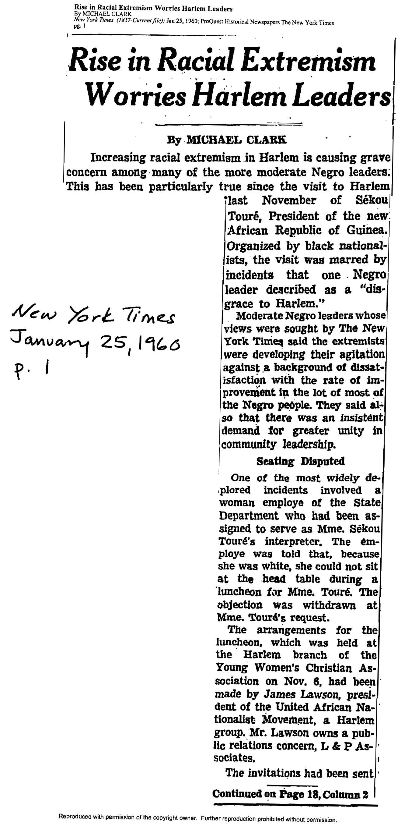 The Malcolm X Project at Columbia University