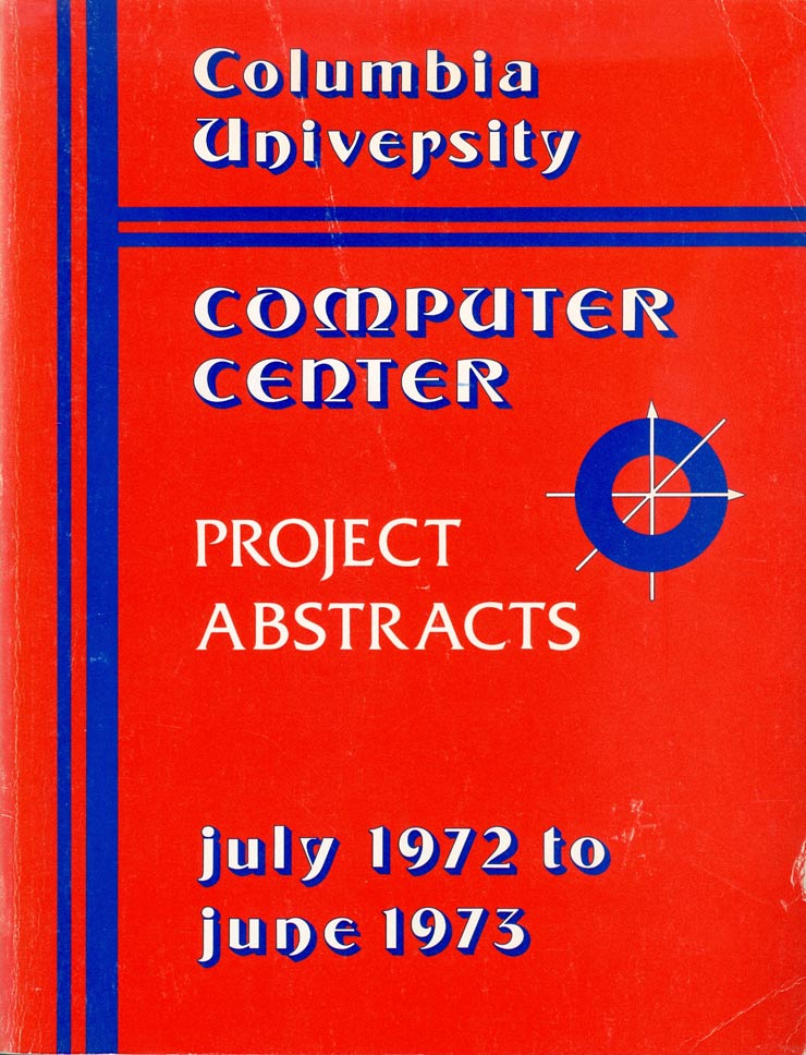 Columbia University Computer Center Project Abstracts