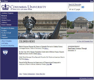 CU home pages in December 2003