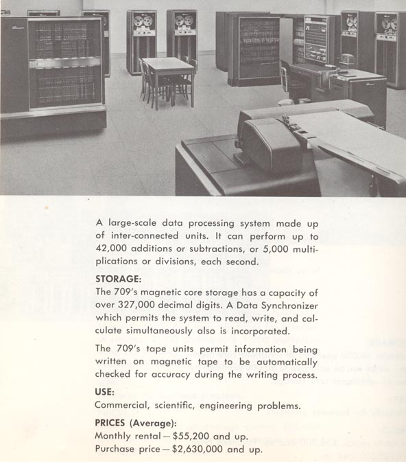 IBM 709 - Photo #1
