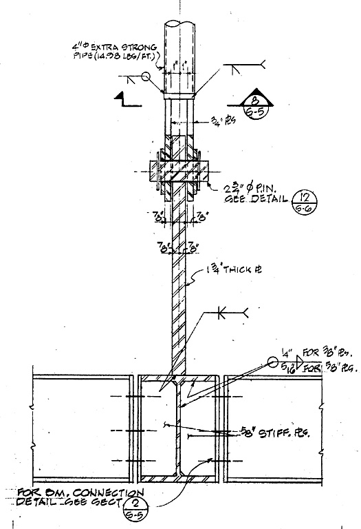 Drawing S5-4, section through clevice