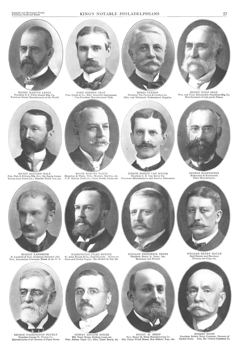 Columbia University Libraries: Philadelphia and notable Philadelphians