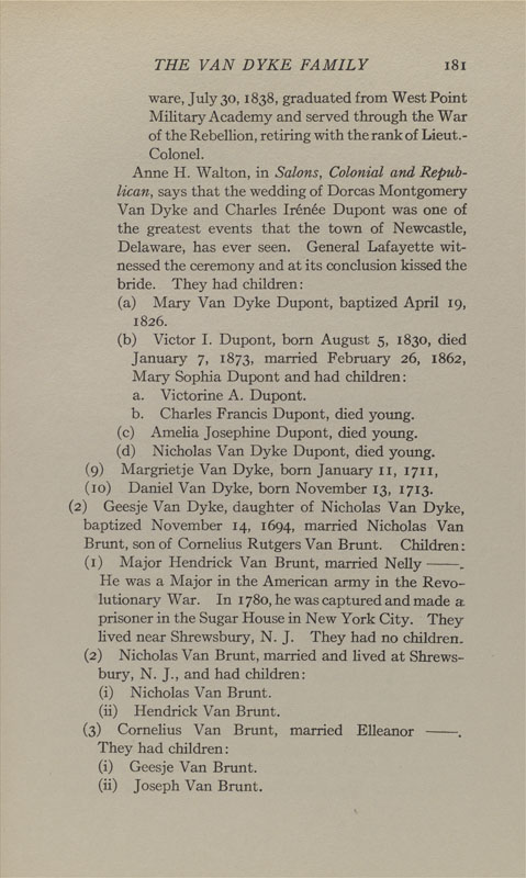 Columbia University Libraries: Distinguished families in America ...