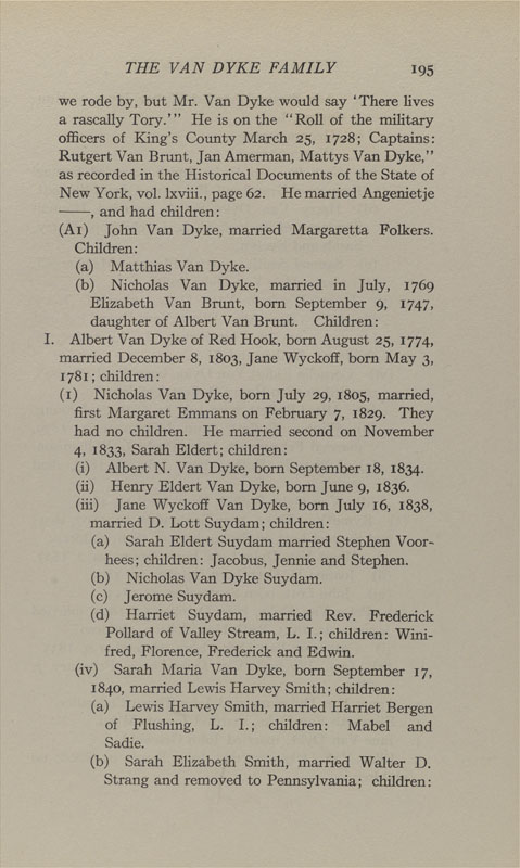 Columbia University Libraries: Distinguished families in America ...