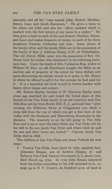 Columbia University Libraries: Distinguished families in America ...