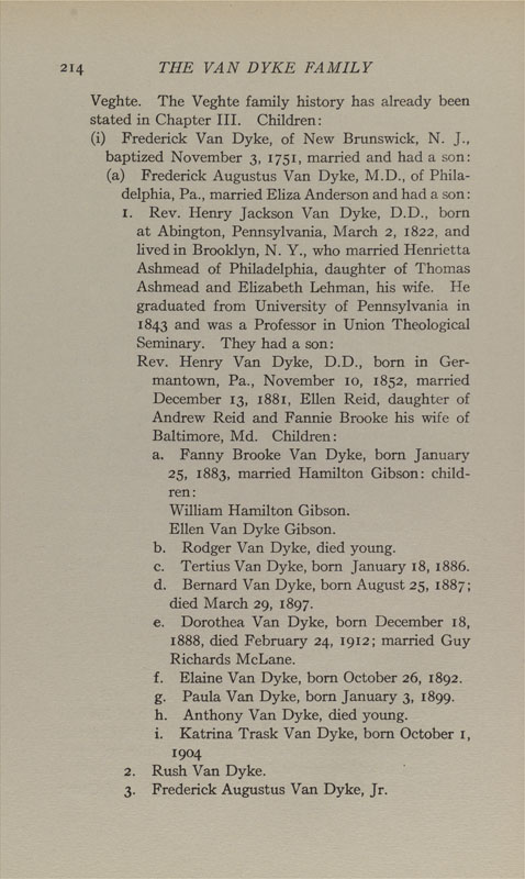 Columbia University Libraries: Distinguished families in America ...