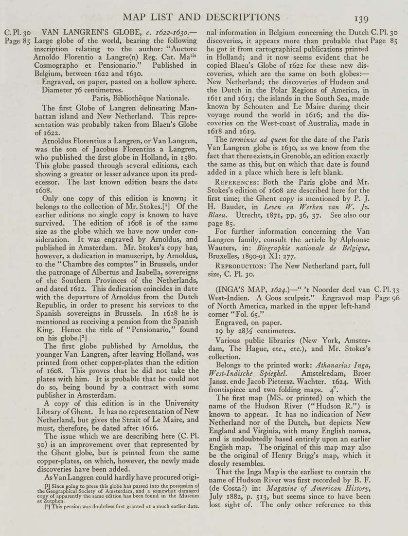 Columbia University Libraries: The iconography of Manhattan Island 1498 ...