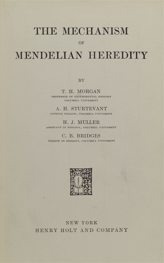 The mechanism of Mendelian heredity