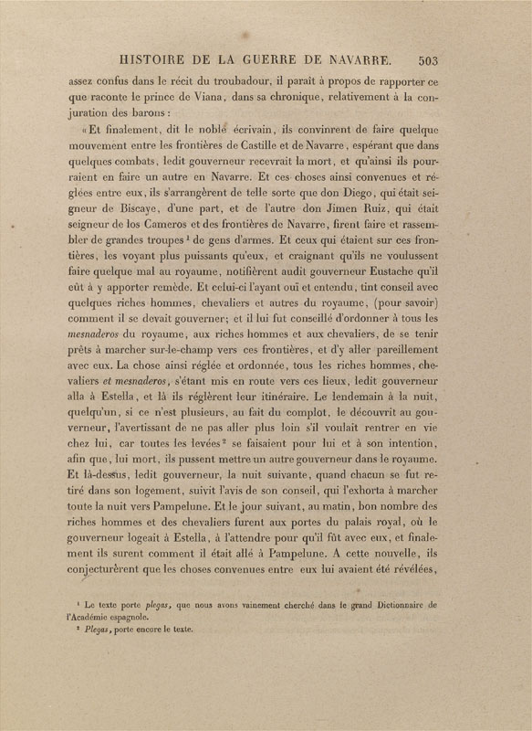 Columbia University Libraries: Histoire de la guerre de Navarre en 1276 ...