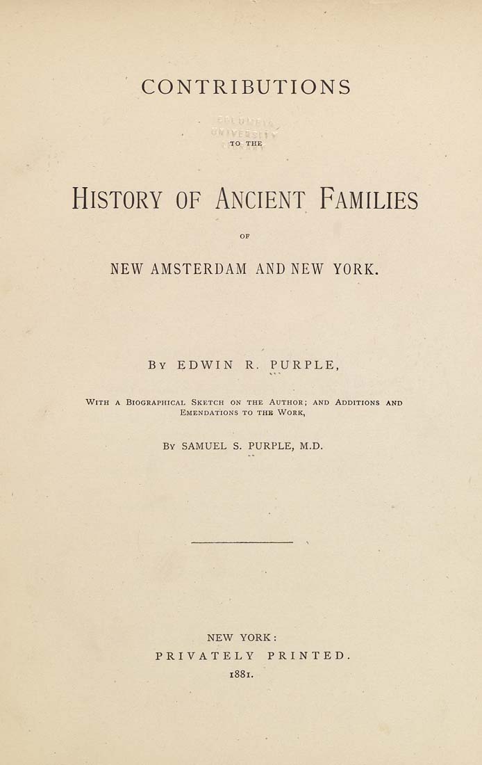 Columbia University Libraries: Contributions to the history of ancient ...