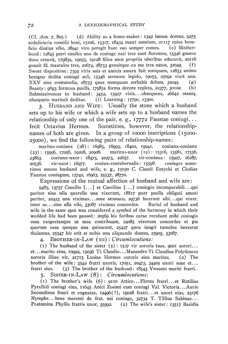 Columbia University Libraries: Latin terms of endearment and of family ...