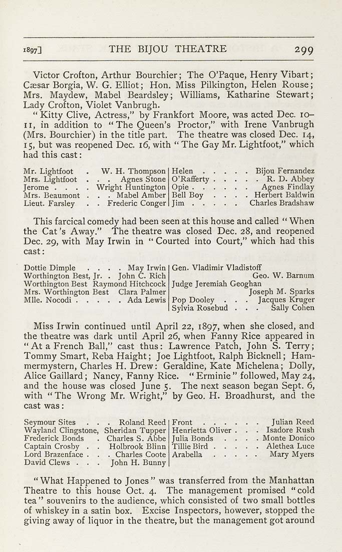 Columbia University Libraries: A history of the New York stage from the ...