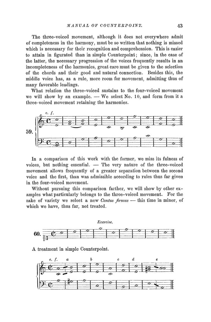Columbia University Libraries: Manual of simple and double counterpoint