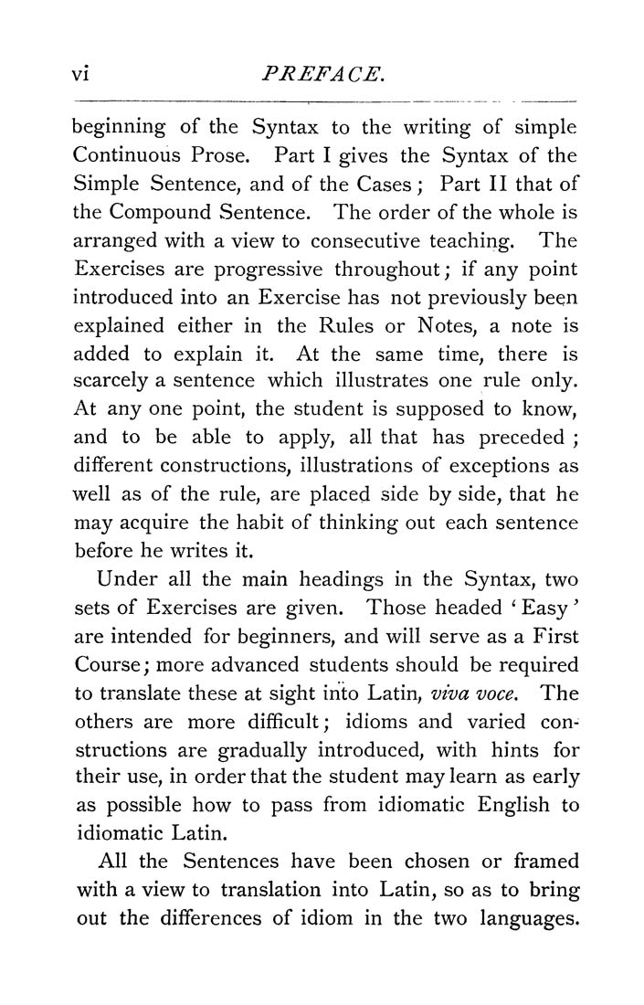 Columbia University Libraries: Latin prose composition