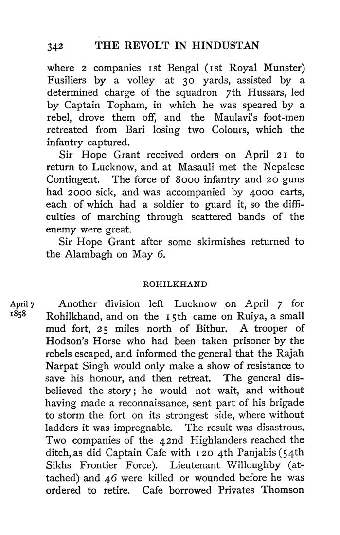 Columbia University Libraries: The revolt in Hindustan 1857-59