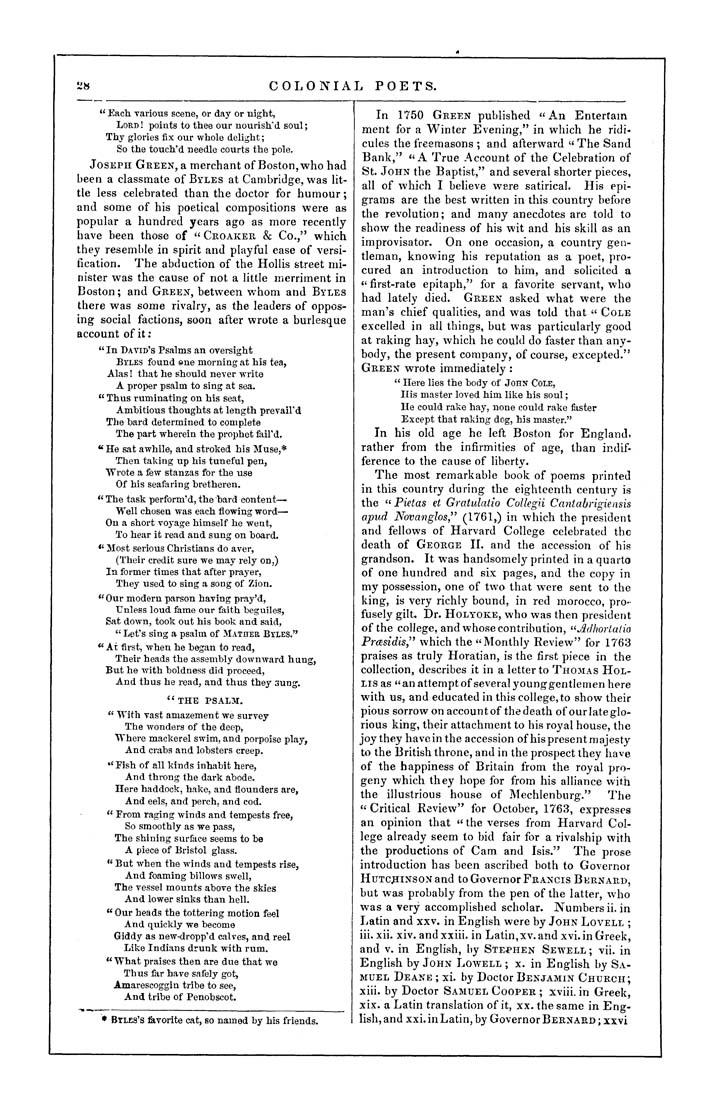 Columbia University Libraries: The Poets and poetry of America