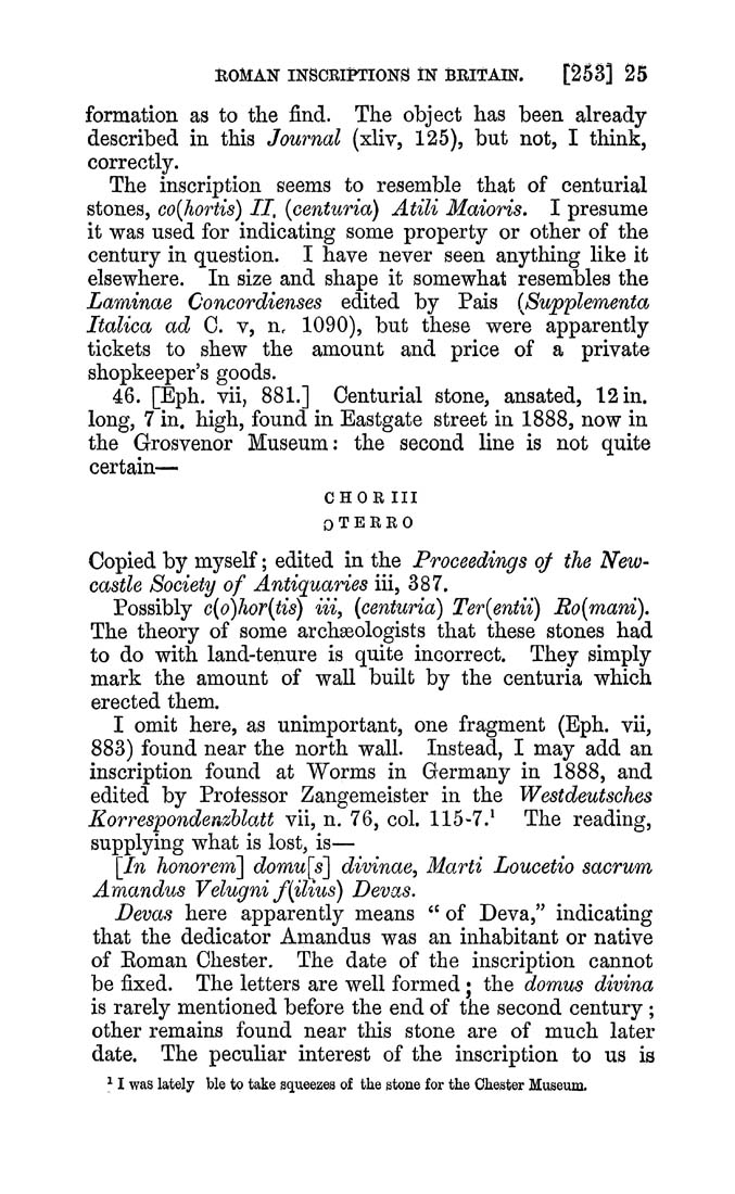 Columbia University Libraries: Roman inscriptions in Britain.