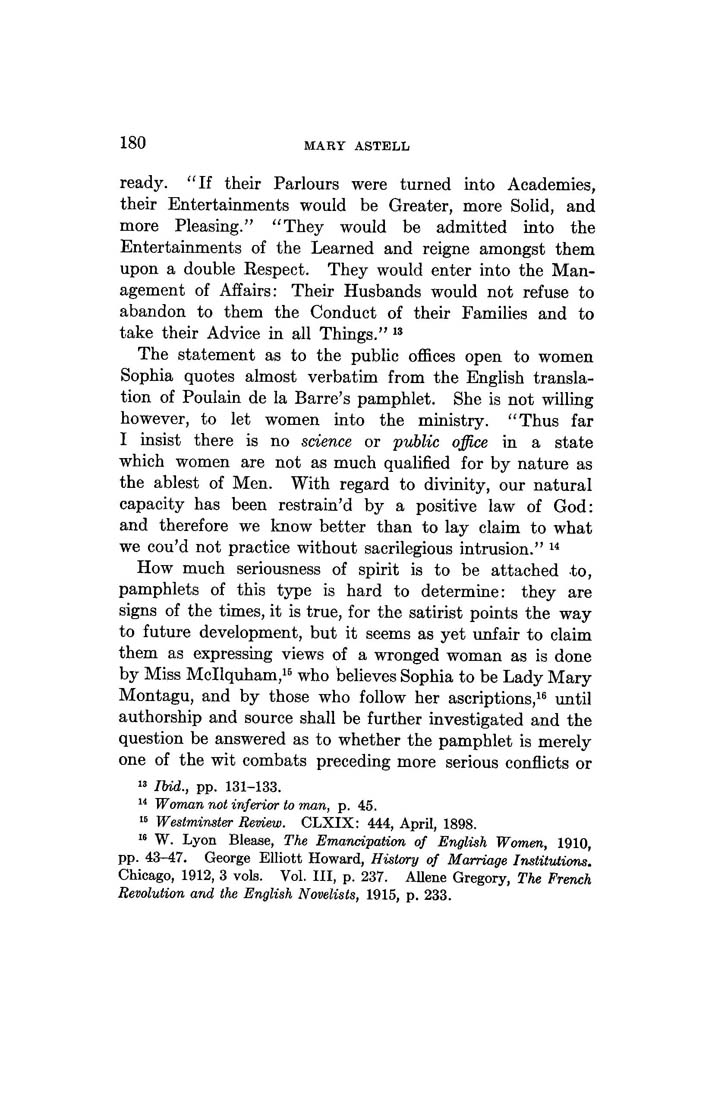 Columbia University Libraries: Mary Astell