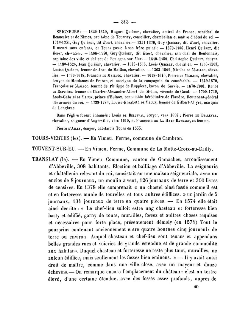 Columbia University Libraries: Les Fiefs et les seigneuries du Ponthieu ...