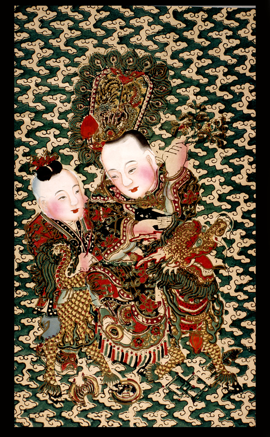 NYCP.GAC.0001.0179 | Chinese Paper Gods