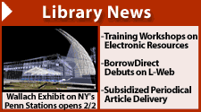 Libraries Launch On-line Newsletter About Acquisitions, Digital ...