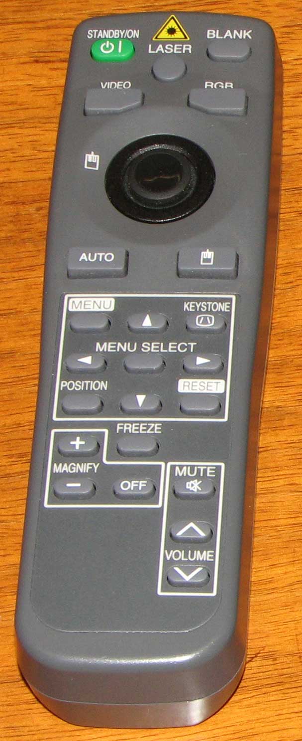 Hitachi Projector Remote Control
