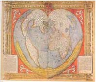 mapaemundi del siglo XVI