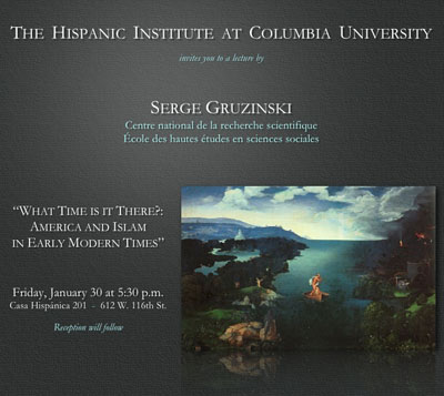 Previous Events Sponsored by the Hispanic Institute at Columbia University