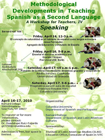 Previous Events Sponsored by the Hispanic Institute at Columbia University