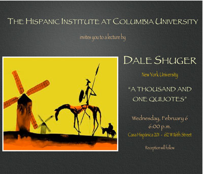 Previous Events Sponsored by the Hispanic Institute at Columbia University