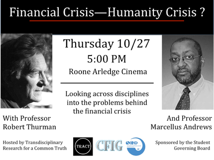 Financial Crisis-Humanity Crisis? | TRACT | Columbia University