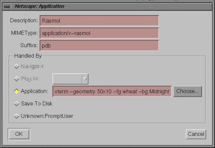 Rasmol Configuration