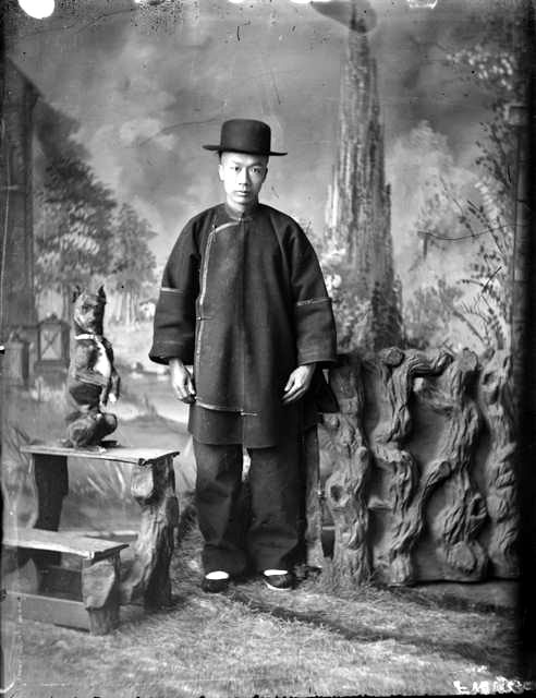 Studio Portrait of a Chinese-American Man, between 1890-1920