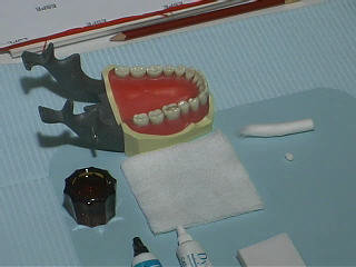 Calcium Hydroxide Cement Placement