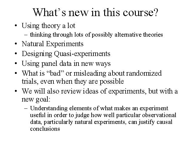 What’s new in this course?