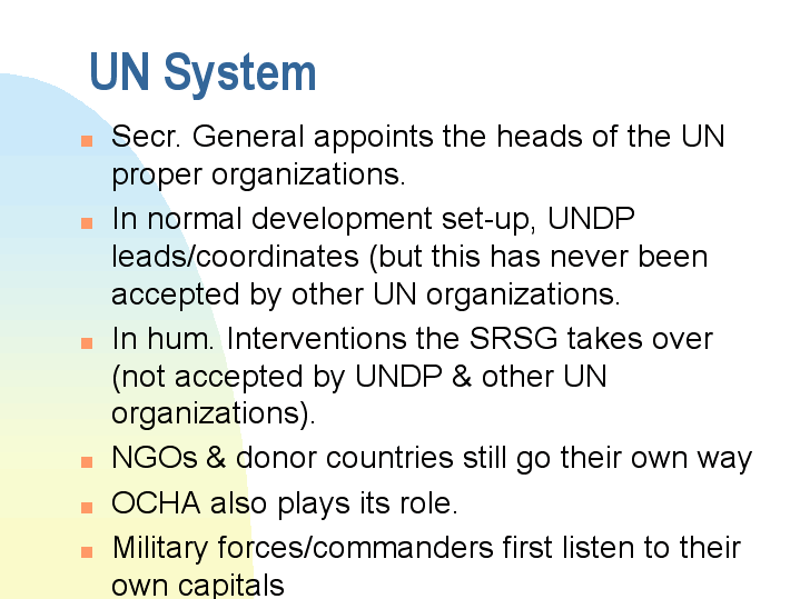 UN System