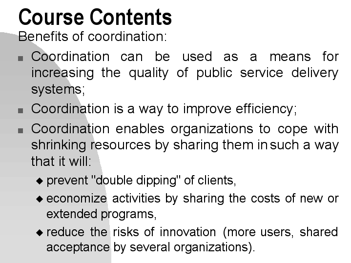 Course Contents