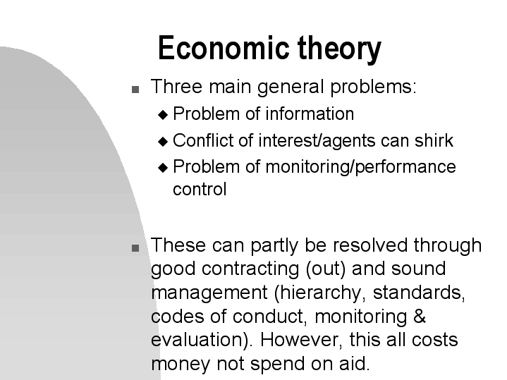 Economic theory