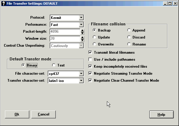 Kermit 95+ Manual for K95 Version 2.1.3