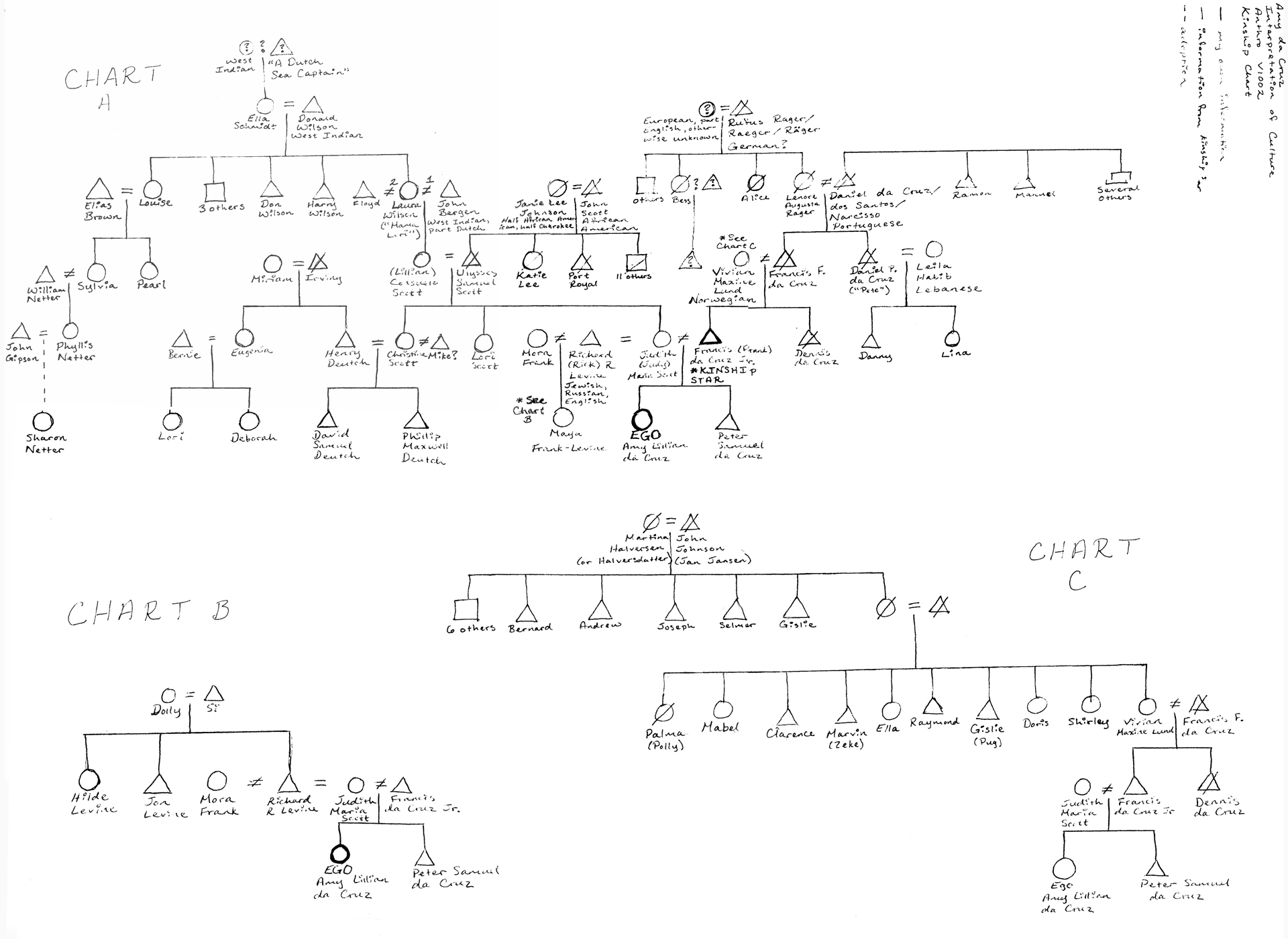 da Cruz Family History