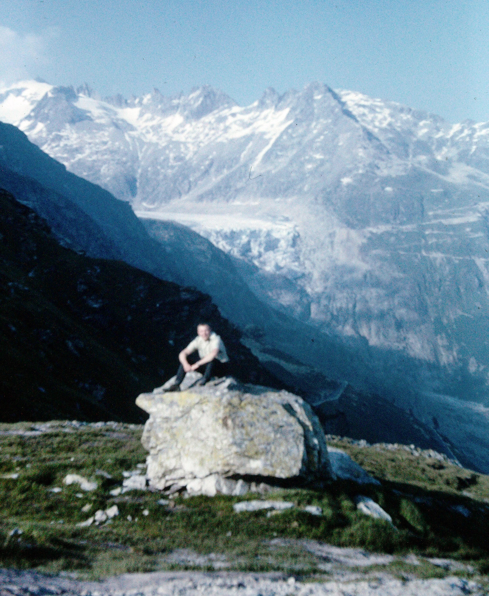 Roger Anderson Army Photos 1963-65 - Photo #75 - Alps