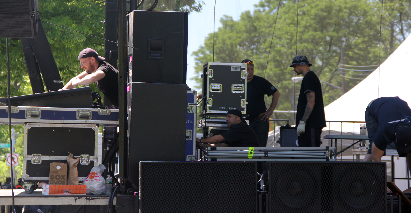 Bronx Day Parade 2017 - Photo #30 - Setting Up