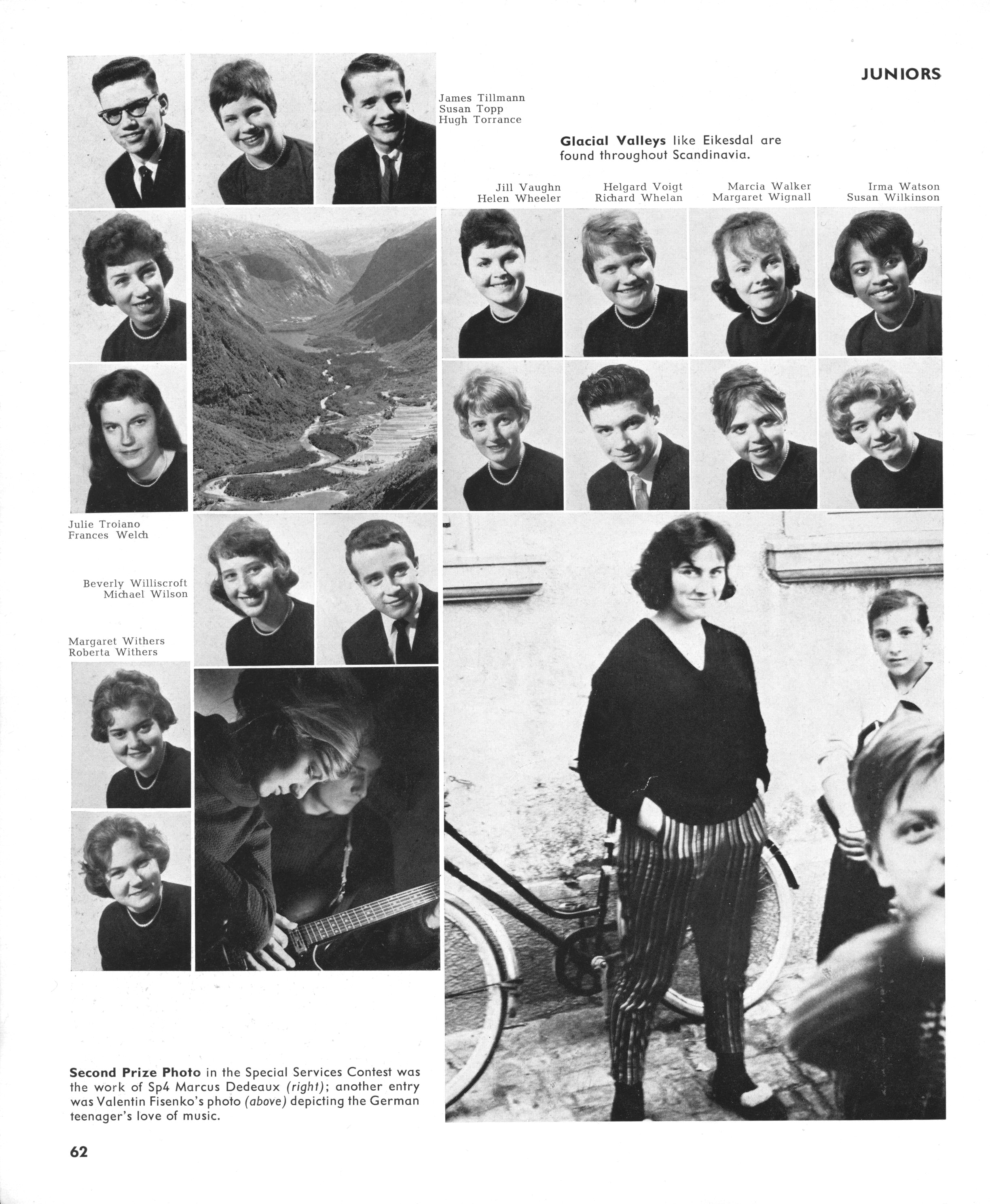 FHS Yearbook 1960-61 - Photo #74 - Juniors - Class of 1962