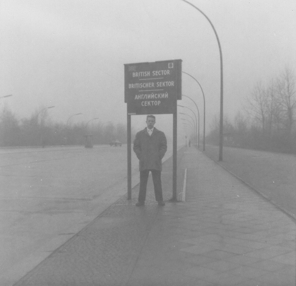 British Sector Sign - Berlin, 1959