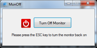 MonOff Windows Utility